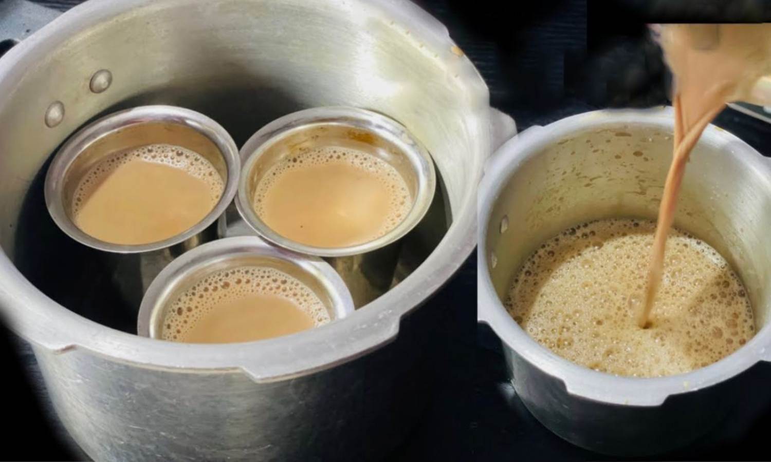 Easy Cooker Tea Recipe | കുക്കറിൽ ഇതേപോലെ ചായ ഒരു തവണ ഉണ്ടാക്കി നോക്കൂ ...